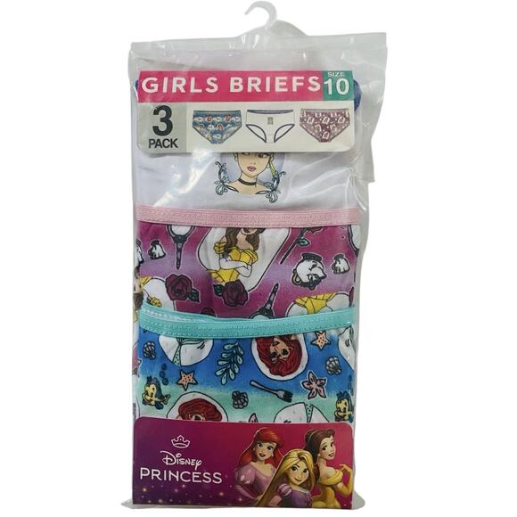 Handcraft | Accessories | Disney Princess Girls Briefs Size 100 Cotton ...